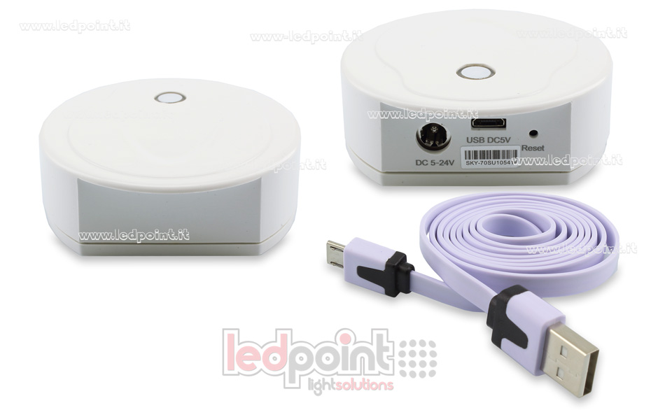 Ledpoint S.r.l. | Interfaz Wifi para controlador 2.4Ghz